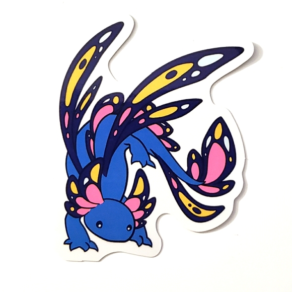 Axolotl Stickers | Accessories | Axolotl Ajoloye Themed Stickers Bundle ...